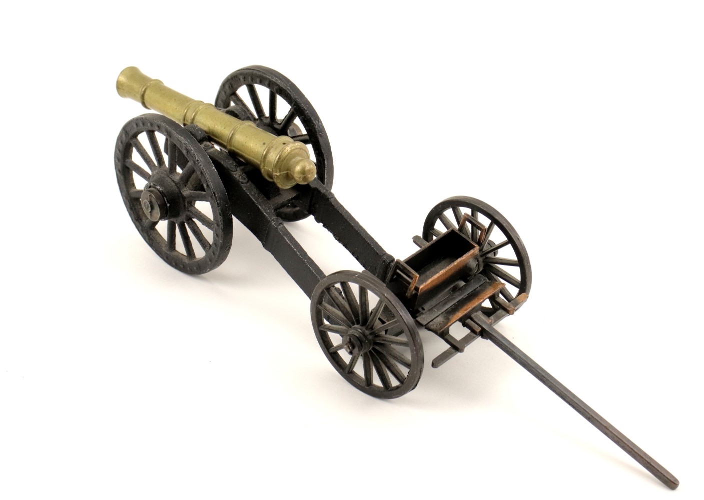 U.S. Army | 1861 MINI CIVIL WAR CANNON MODEL WITH LIMBER (1861) | MutualArt