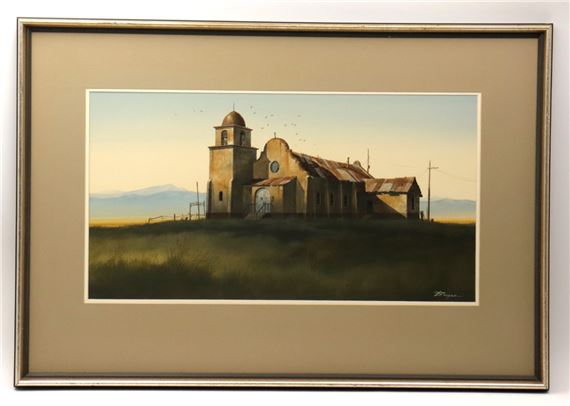 Rick Brogan | Fine American Rick Brogan Watercolor Southwest Painting ...