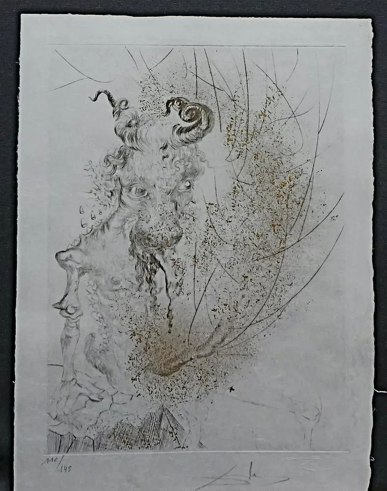 Salvador Dalí | Salvador Dali - Faust Tete De Veau (1969) | MutualArt