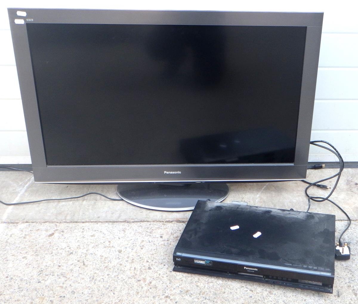 Panasonic | A Panasonic television and DVD player | MutualArt
