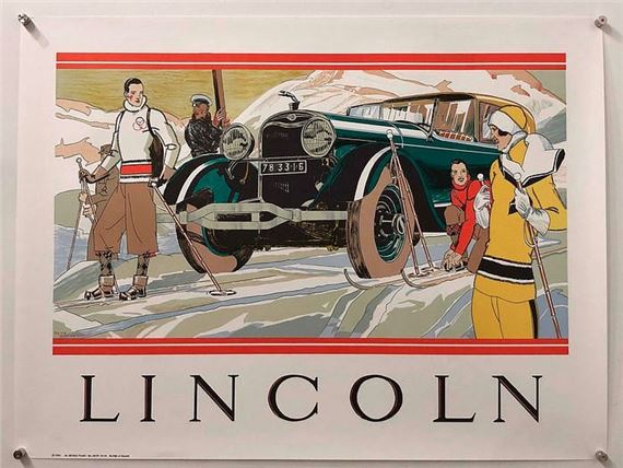 Rene Vincent | Rene Vincent - Lincoln (Vintage Poster (1990) | MutualArt
