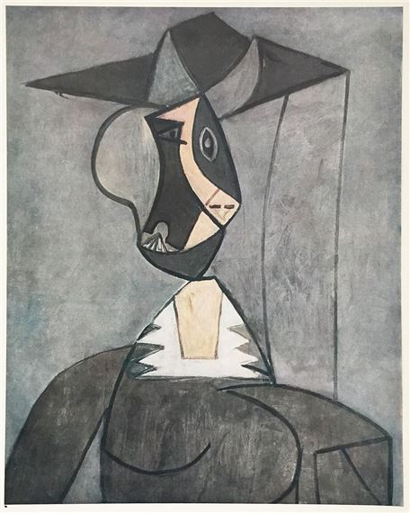 Pablo Picasso | Pablo Picasso - Femme au Chapeau (1946) | MutualArt