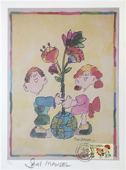 Saul Mandel | 9 Artworks at Auction | MutualArt