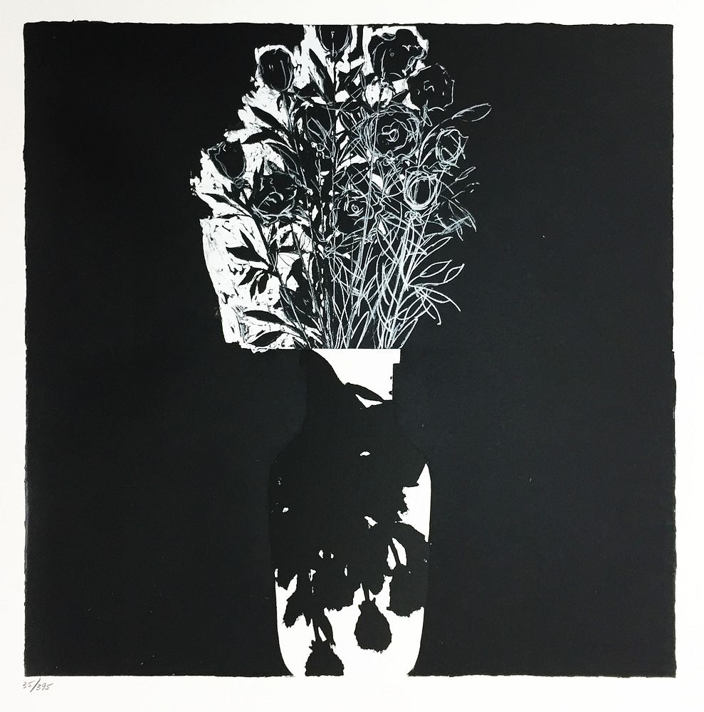 Donald Sultan | Donald Sultan - Untitled, from Visual Poetics | MutualArt
