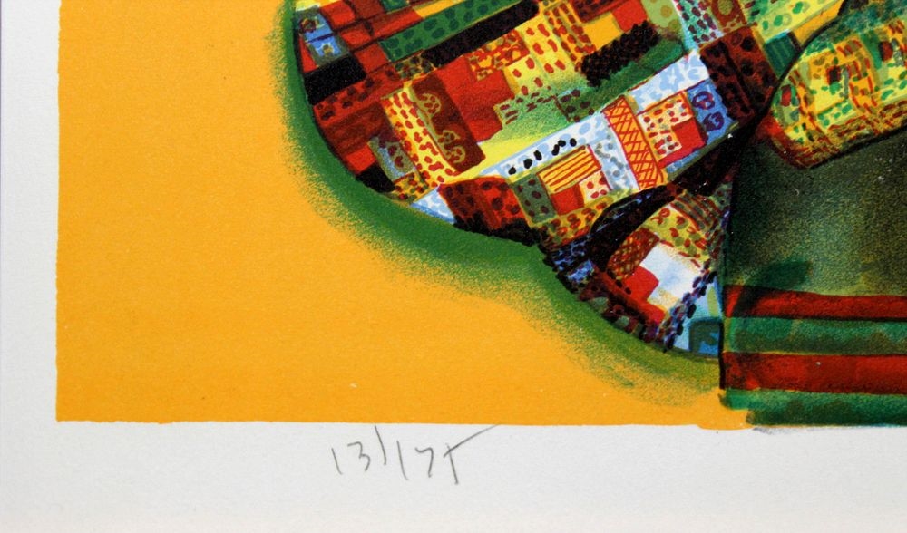 Romare Bearden | Romare Bearden - Mecklenburg Autumn (1979) | MutualArt