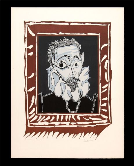 Pablo Picasso | Pablo Picasso - Man with Ruff | MutualArt