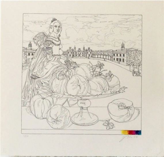 Josef Levi | Josef Levi - Still Life with Zurbaran (1979) | MutualArt