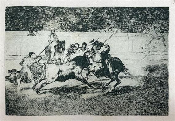 Francisco José de Goya y Lucientes | Francisco Goya - La Tauromaquia 28 ...
