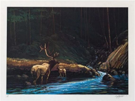 Bill Elliott | Bill Elliott - The Old bull (1977) | MutualArt