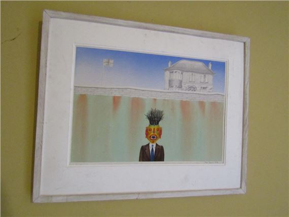 John Devlin | John Devlin Tribal Differences Watercolour Finely ...