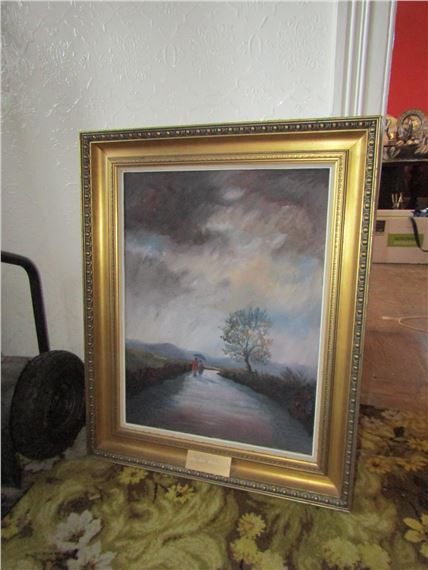 George McConkey | George McConkey After Mass Co Kerry Oil on Canvas ...