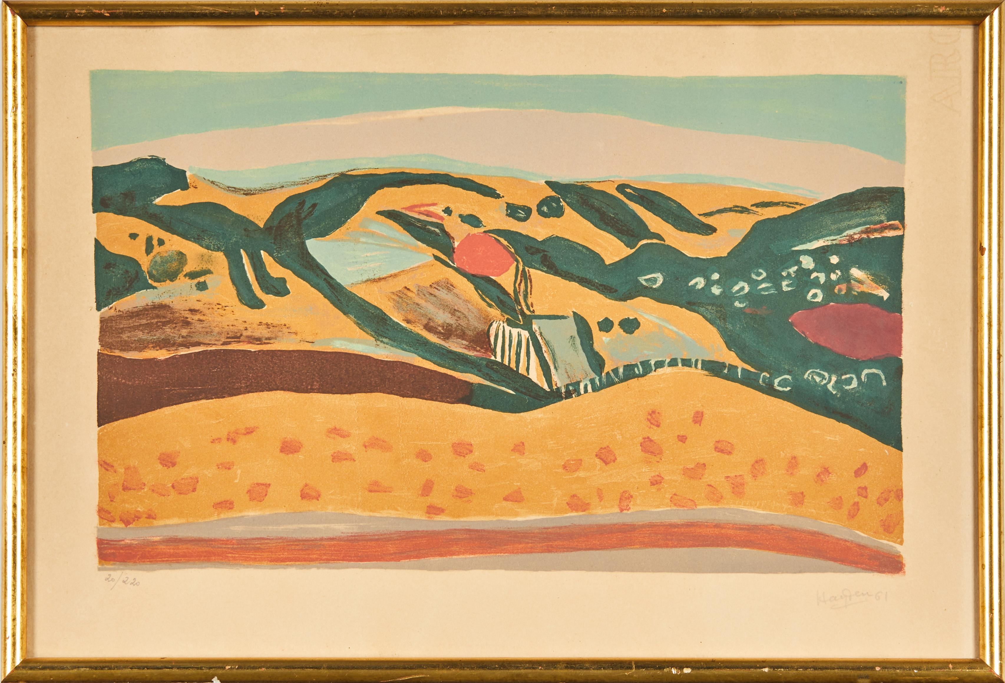 Henri Hayden | (Warschau 1883 - 1970 Paris) Paysage, 1961, Lithographie ...
