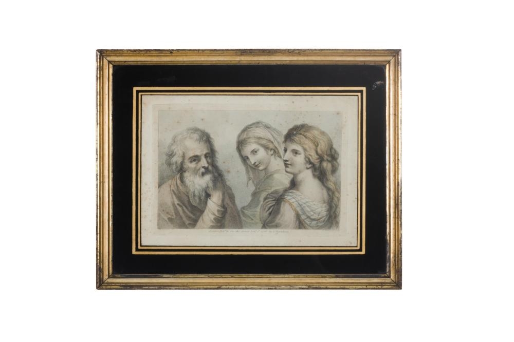 Francesco Bartolozzi | Pair of Prints Depicting Biblical Figures by ...