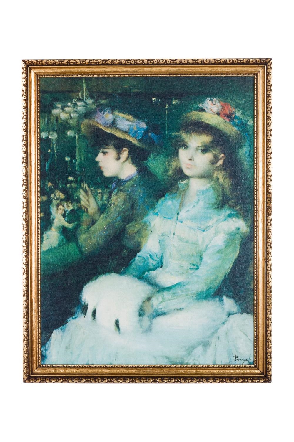 José Puyet | Oleograph of Painting by Jose Puyet (20th Century) | MutualArt