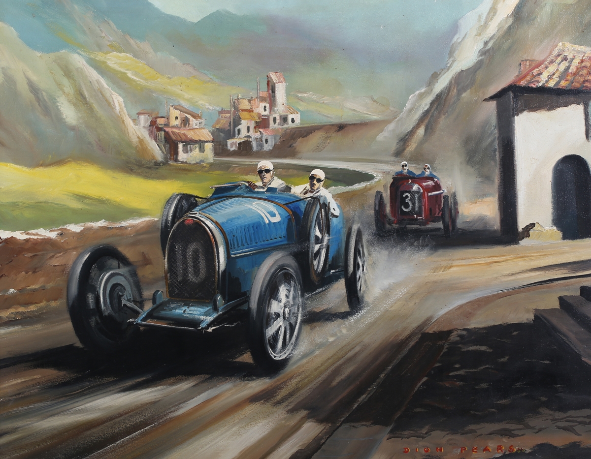 Dion Pears | Dion Pears (1929 – 1985), '1970 Belgian Grand Prix', (1970 ...