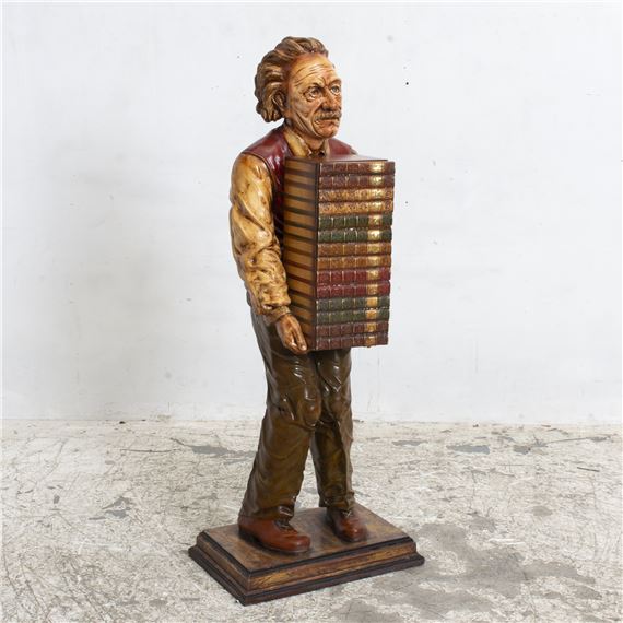 Lester Gunter | Albert Einstein Figural Cupboard (20th Century) | MutualArt