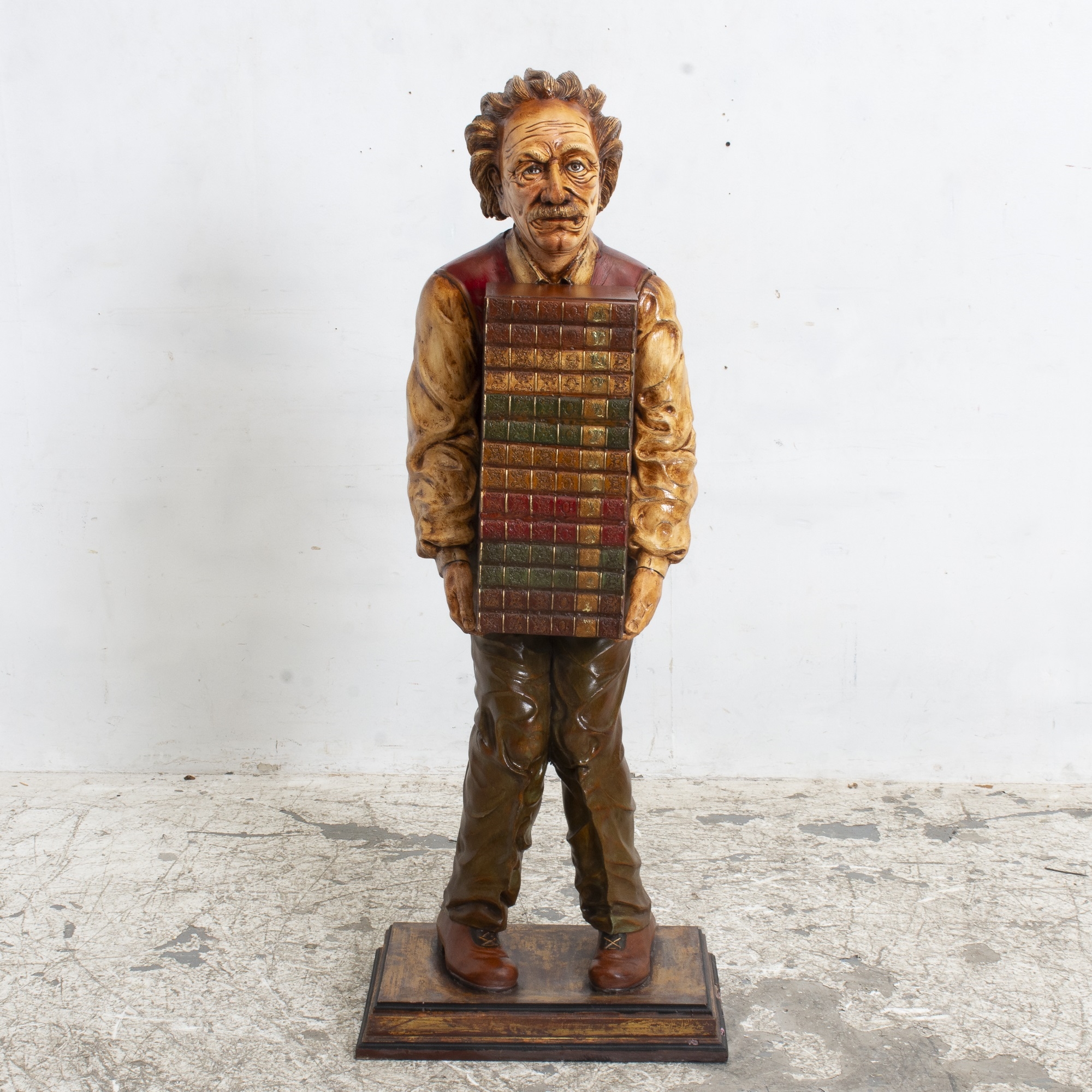Lester Gunter | Albert Einstein Figural Cupboard (20th Century) | MutualArt