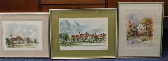 Vernon Wildgoose | Brockham Church and Vicarage | MutualArt
