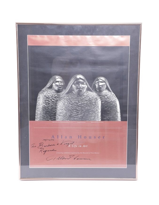 Allan Houser | Winter Silence (1990) | MutualArt