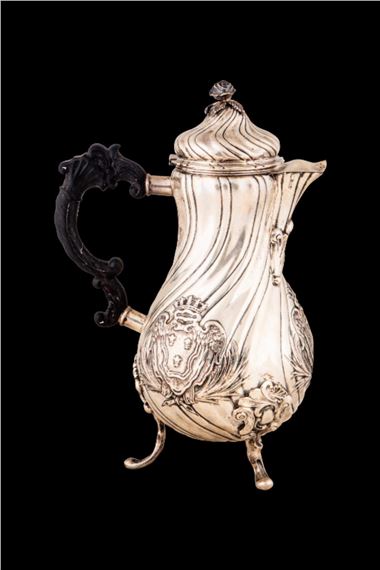 Unknown | German silver coffee pot (Circa 1898) | MutualArt