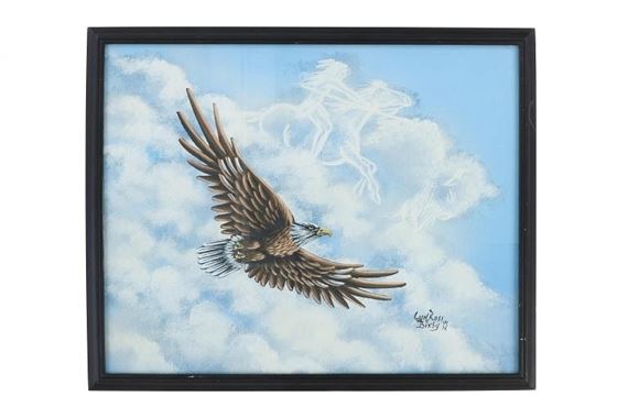 Lyn Ross Bixby | Cheyenne Artist Lynross Bixby Original Painting (Circa ...