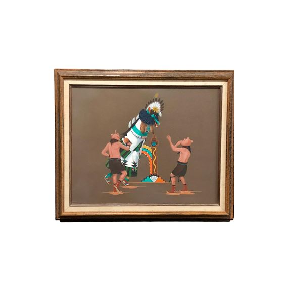 Raymond Naha | Kachina ceremony | MutualArt