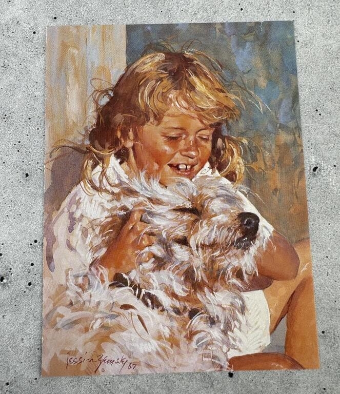 Jessica Zemsky | Jessica Zemsky A Dog's Life Card | MutualArt