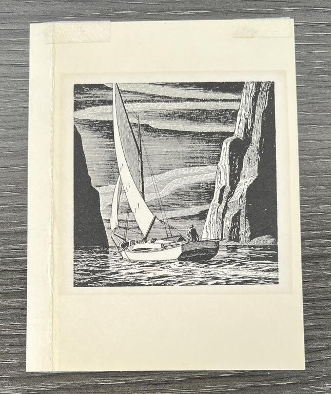 Rockwell Kent | Rockwell Kent Print The Story of the Sea | MutualArt