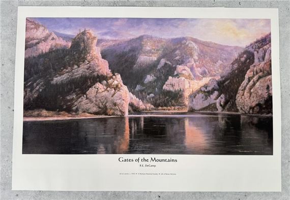 Ralph E. DeCamp | Ralph Earl DeCamp Gates Of The Mountains Print ...