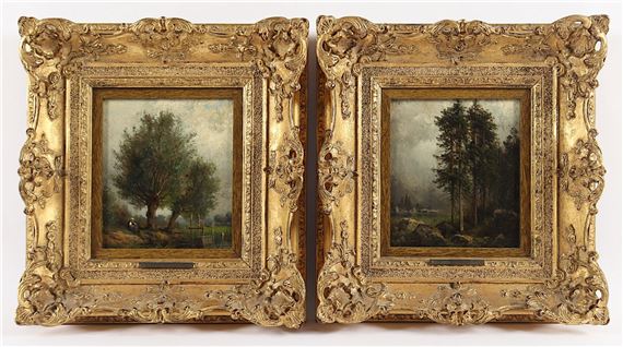 Georg Engelhardt | Paar Landschaften | MutualArt