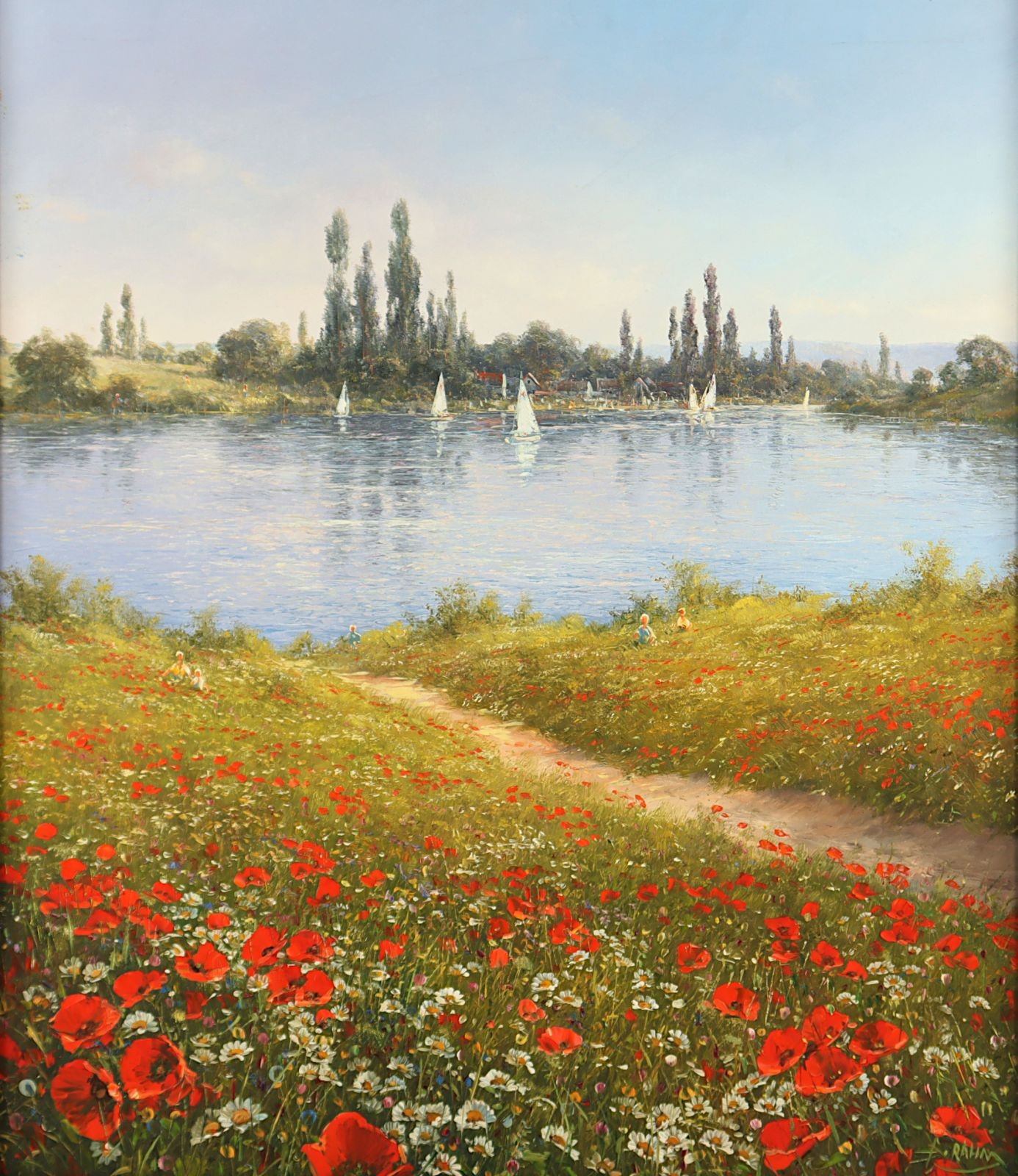 Detlef Rahn | Sommerlicher Tag an einem See | MutualArt