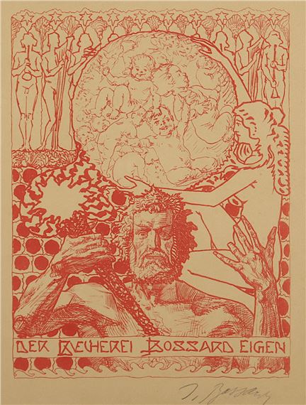 Johann Michael Bossard | Ex libris | MutualArt