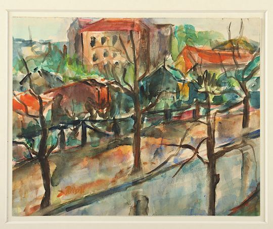 Otto Ritschl | Komposition 72/14 (1972) | MutualArt