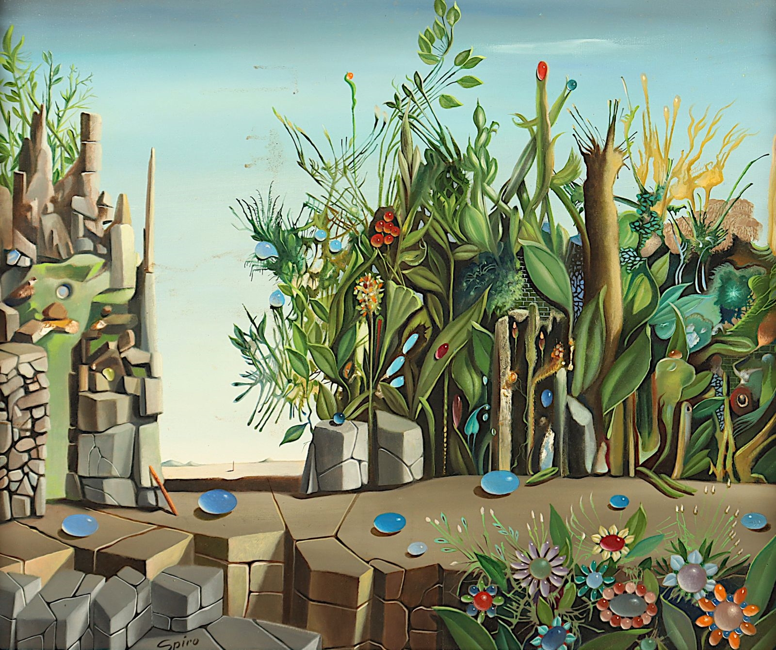 Georges Spiro | Surreale Landschaft | MutualArt