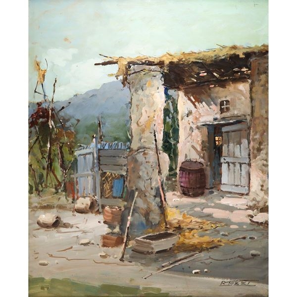 Raffaele Tozzi | Rustic courtyard | MutualArt