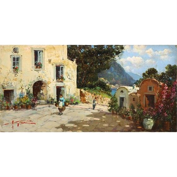 Antonio Gravina | On the coast | MutualArt