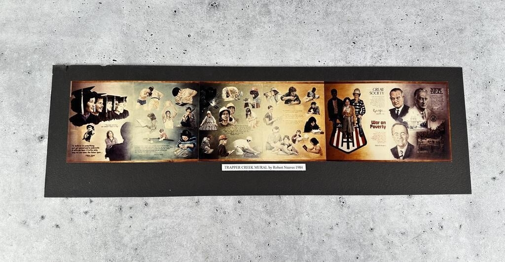 Robert Neaves | Robert Neaves Trapper Creek Mural Print | MutualArt