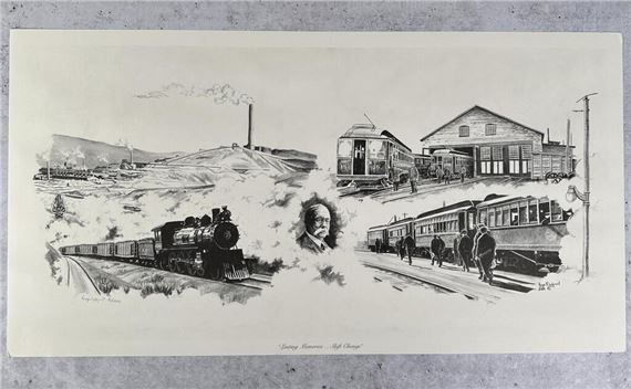 Roger Wyant | Roger Wyant Anaconda Montana Print | MutualArt