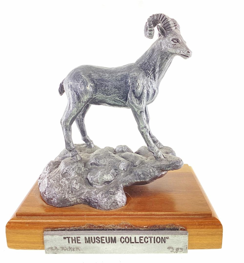 Michael Ricker | Michael Ricker L/e Big Horn Sheep Figure (1987 ...