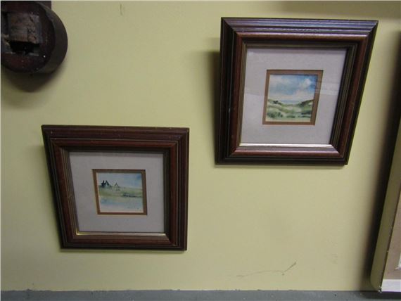 Mary Pickering | Mary Pickering Pair of Watercolours Landscapes Each ...