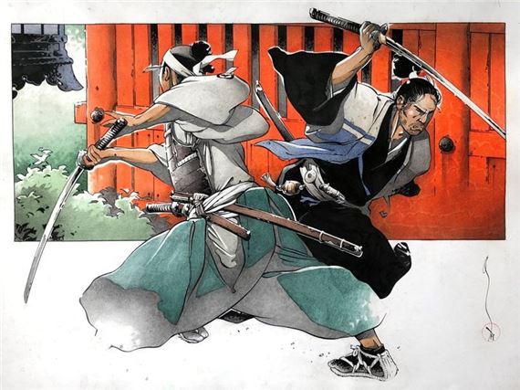 Marc Michetz | Michetz/Kogaratsu. Importante illustration originale ...
