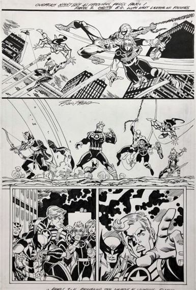 Marvel Comics | Ron Frenz/Sal Buschema/Thunderstrike N°5. Planche ...