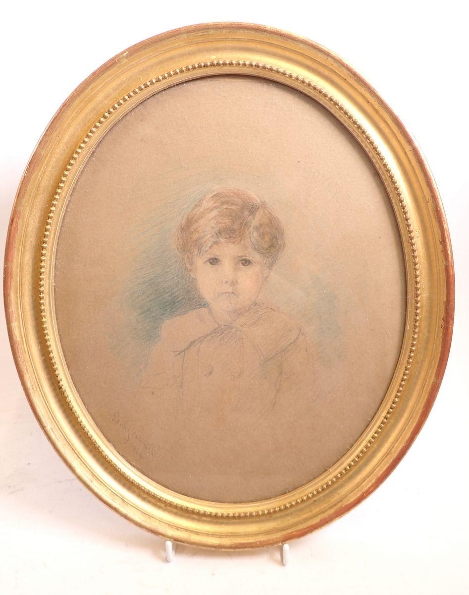 Edith Scannell | Edith Scannell - portrait of a boy Charles Jeffreys ...