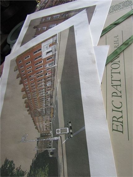 Eric Patton | Eric Patton Georgian Folio of Signed Fine Art Coloured ...