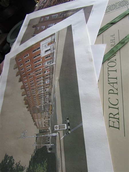 Eric Patton | Eric Patton Georgian Folio of Signed Fine Art Coloured ...