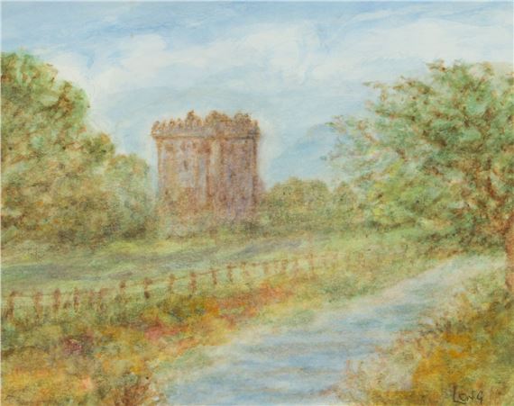 George Long | CASTLE RUINS, EARLY MORNING | MutualArt