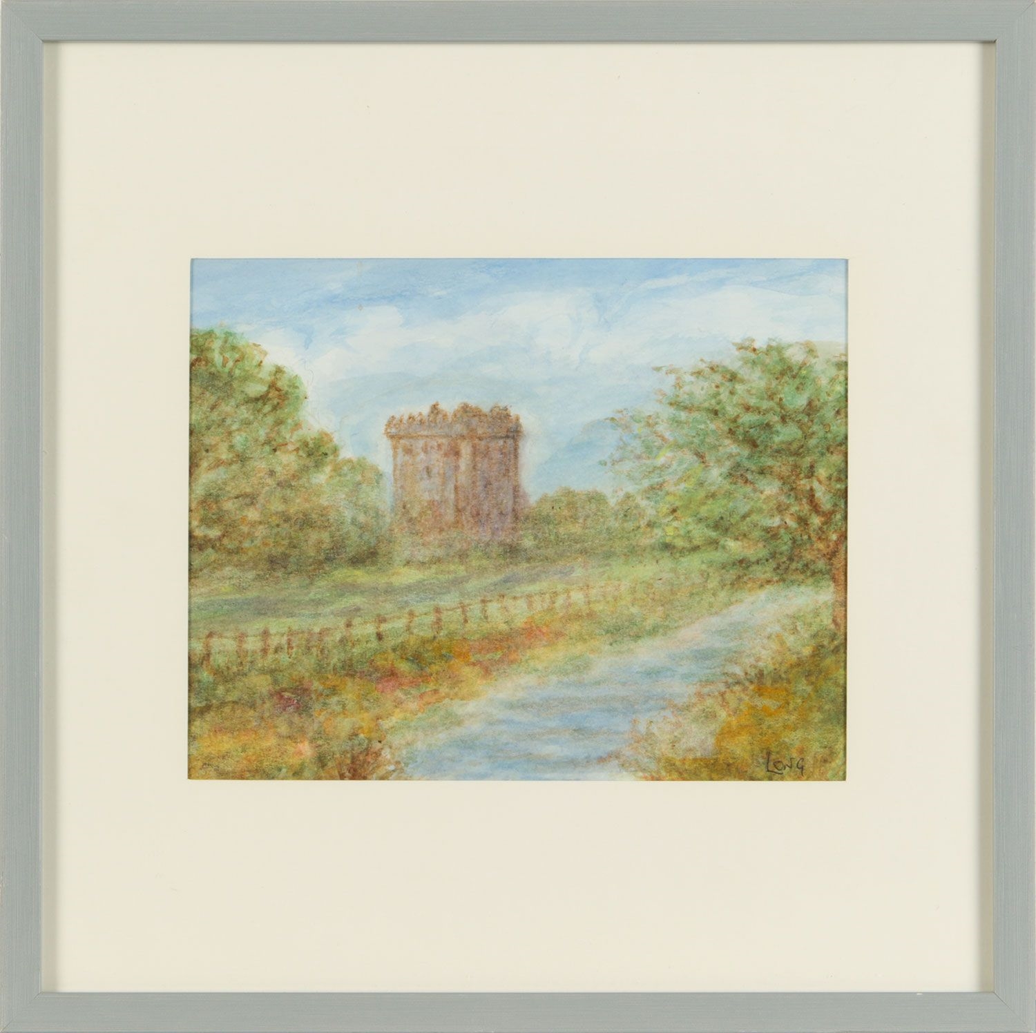 George Long | CASTLE RUINS, EARLY MORNING | MutualArt