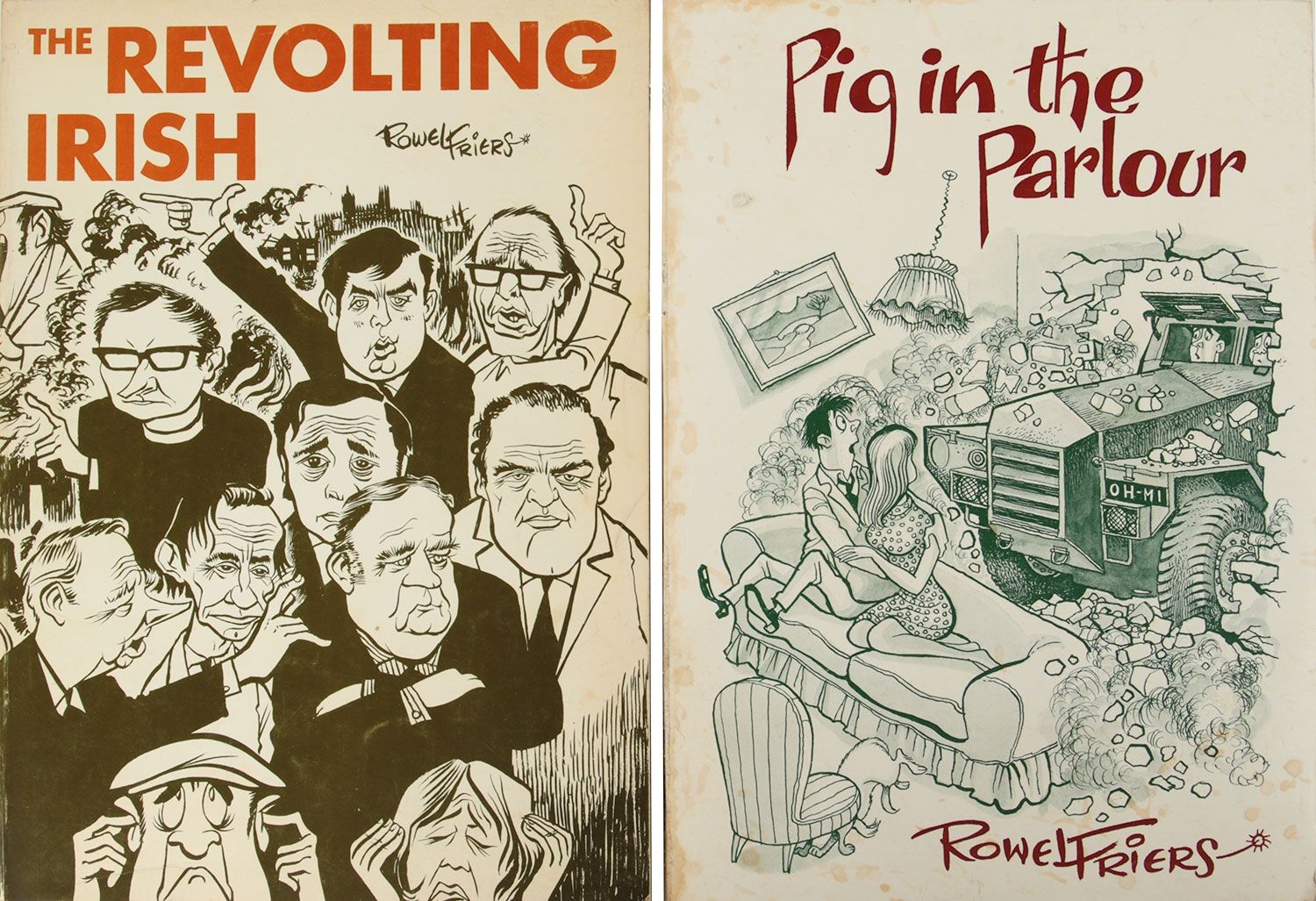 Rowel Boyd Friers | PIG IN THE PARLOUR & THE REVOLTING IRISH | MutualArt