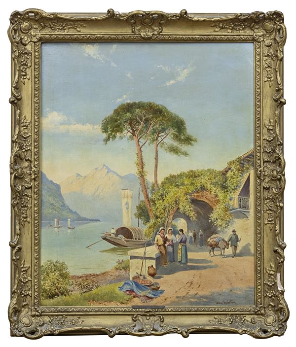 Leeson Rowbotham | DIPINTO BELLAGIO F.TO LESSON ROWBOTHAM | MutualArt