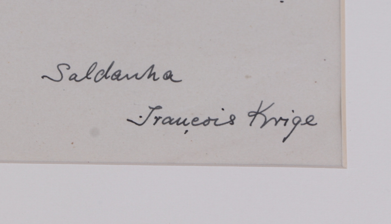 Francois Krige | Francois Krige (South African 1930-1994) - Saldanha ...